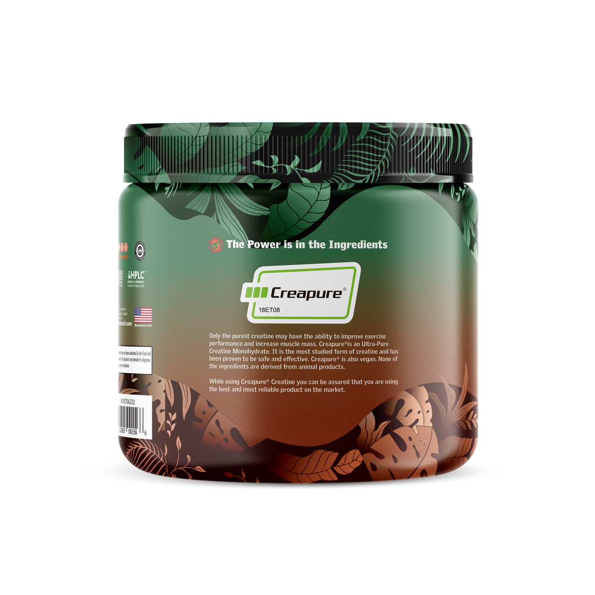 EarthNutri Pure Creapure® Creatine