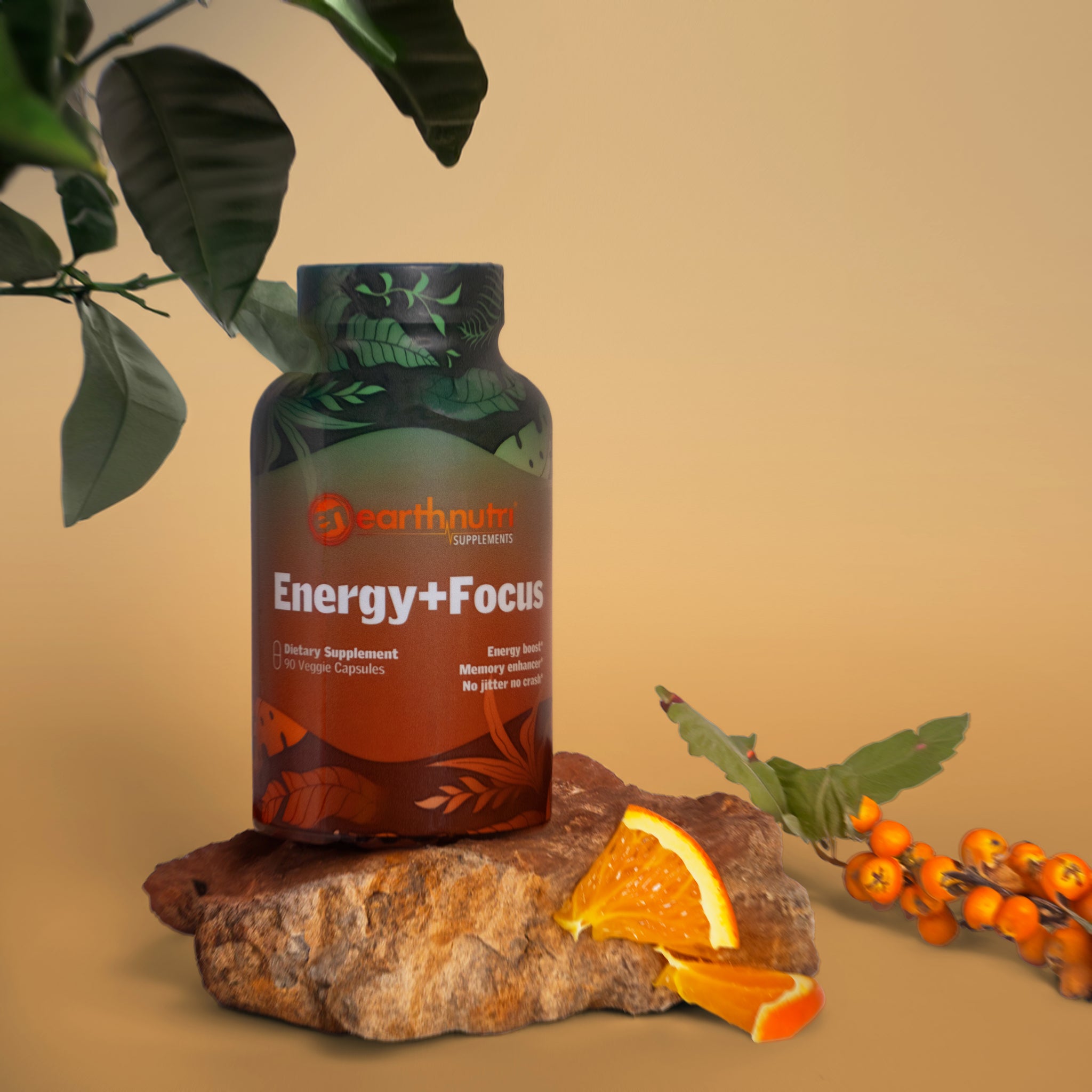 EarthNutri Energy + Focus Capsule